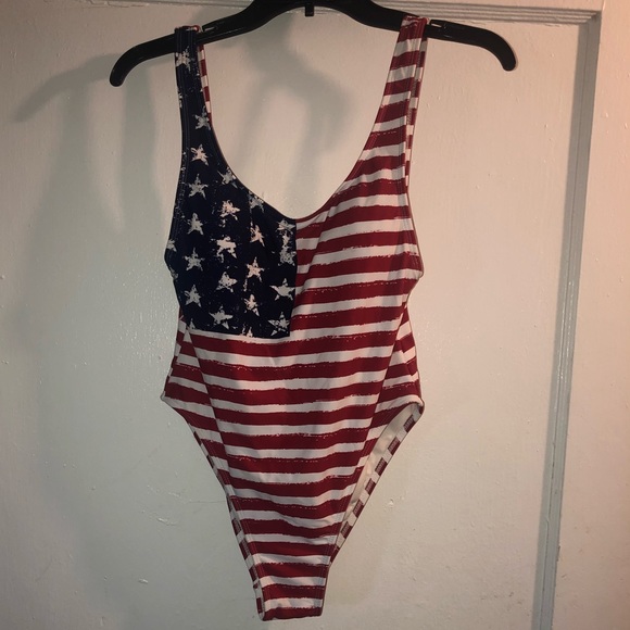 Xhilaration | Swim | Target American Flag One Piece Swimsuit | Poshmark